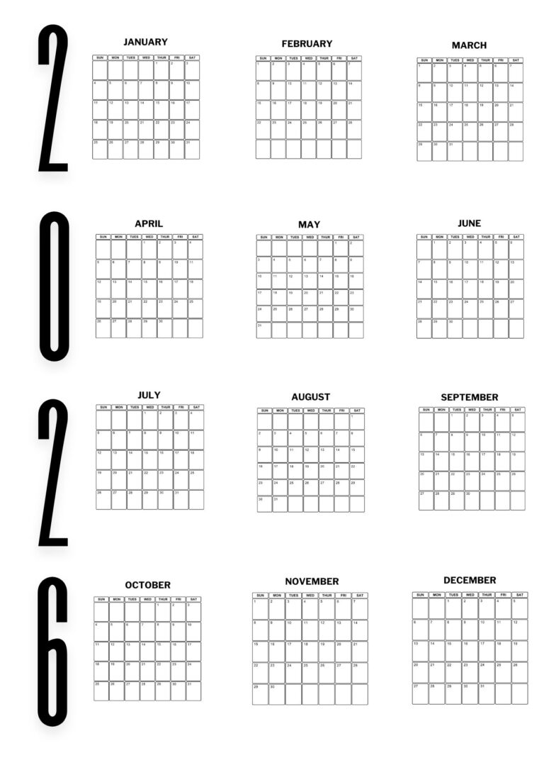 Malaysia Calendar with Holidays 2026 [Free Printable]